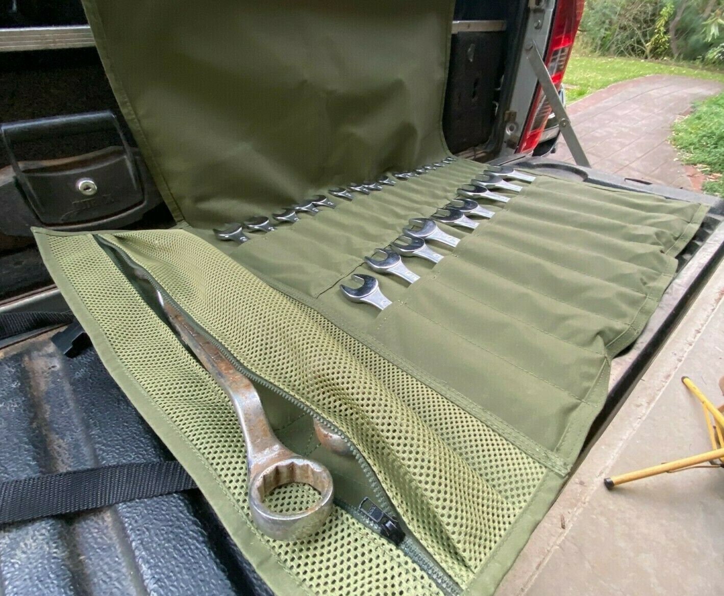 25 Pocket Spanner Wrench Tool Roll. Australian Made With Canvas. - Etsy