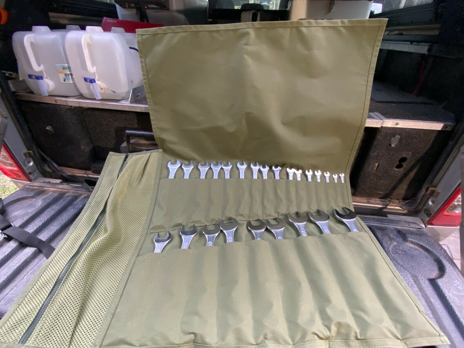 25 Pocket Spanner Wrench Tool Roll. Australian Made With Canvas. - Etsy