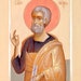 Handmade Mounted Icon St. Peter the Apostle. Apostle Peter. - Etsy