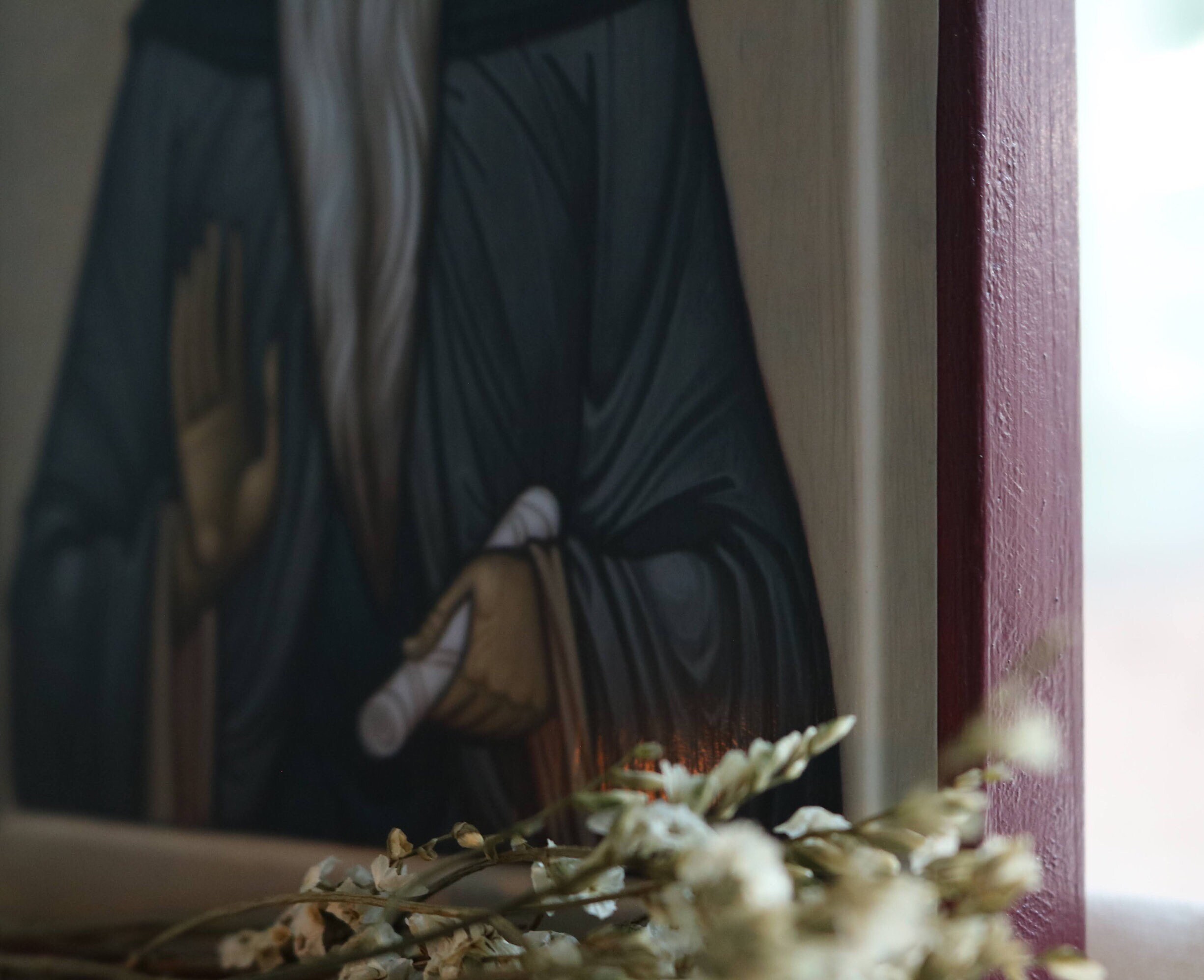Handmade Mounted Icon St John Cassian Etsy