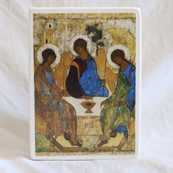 The Holy Trinity Icon - Etsy