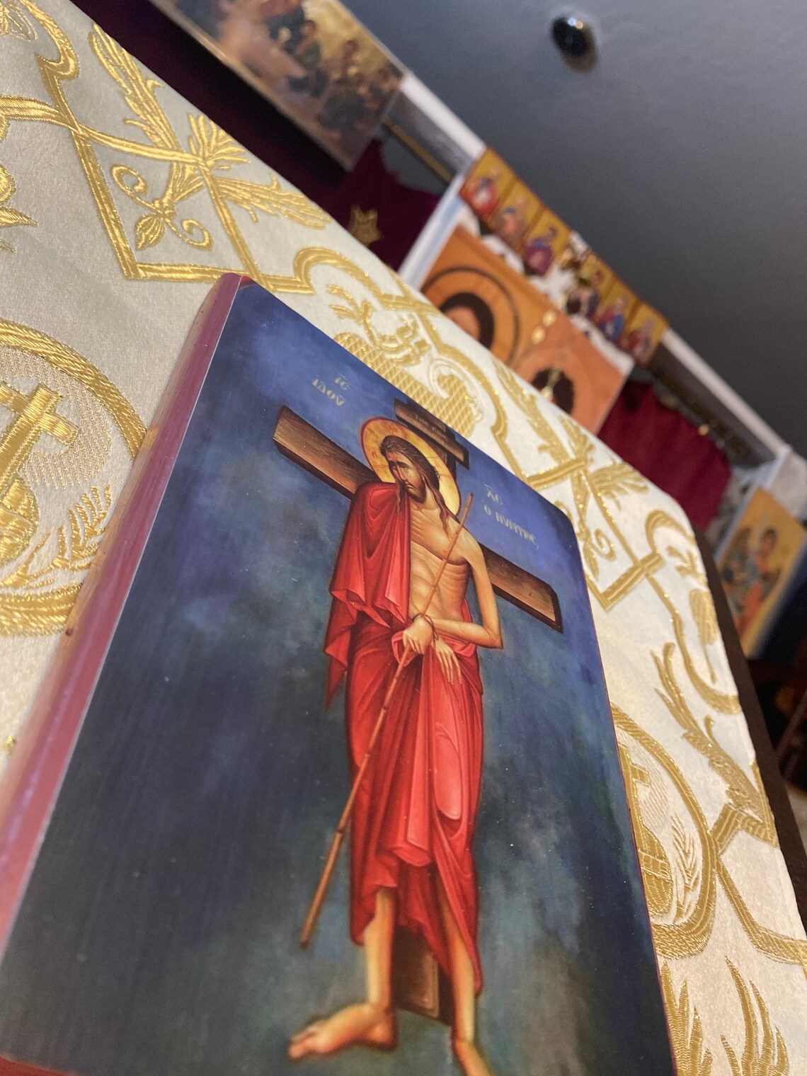 Handmade Mounted Icon Jesus Christ the Bridegroom. the - Etsy