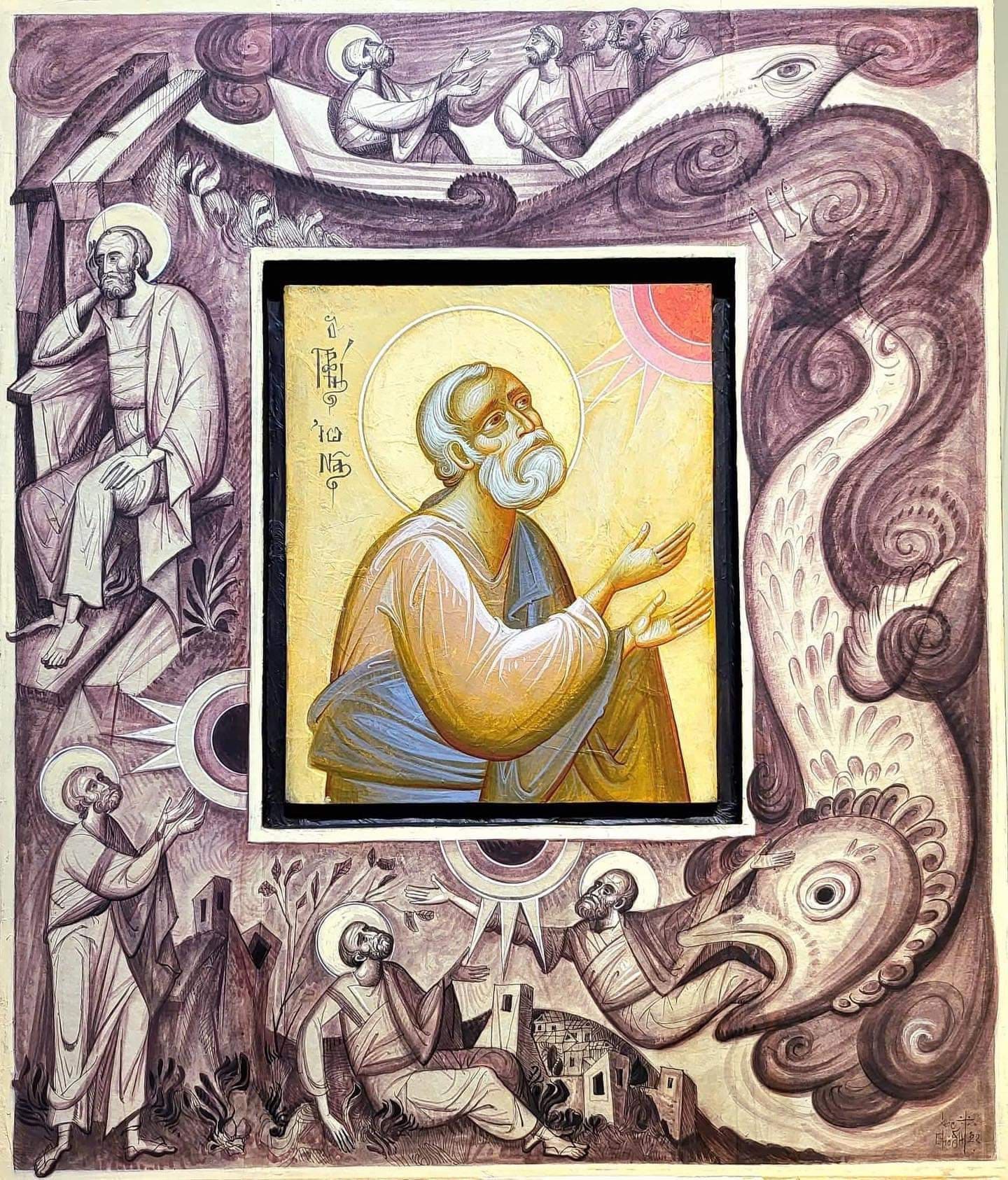 Prophet Jonah Icon