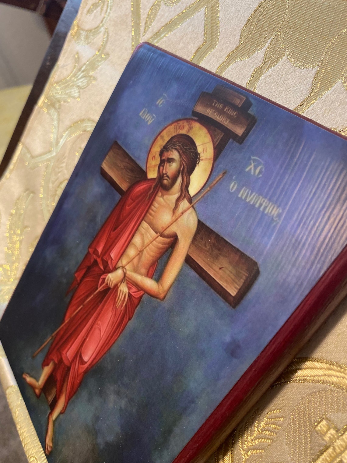 Handmade Mounted Icon Jesus Christ the Bridegroom. the - Etsy