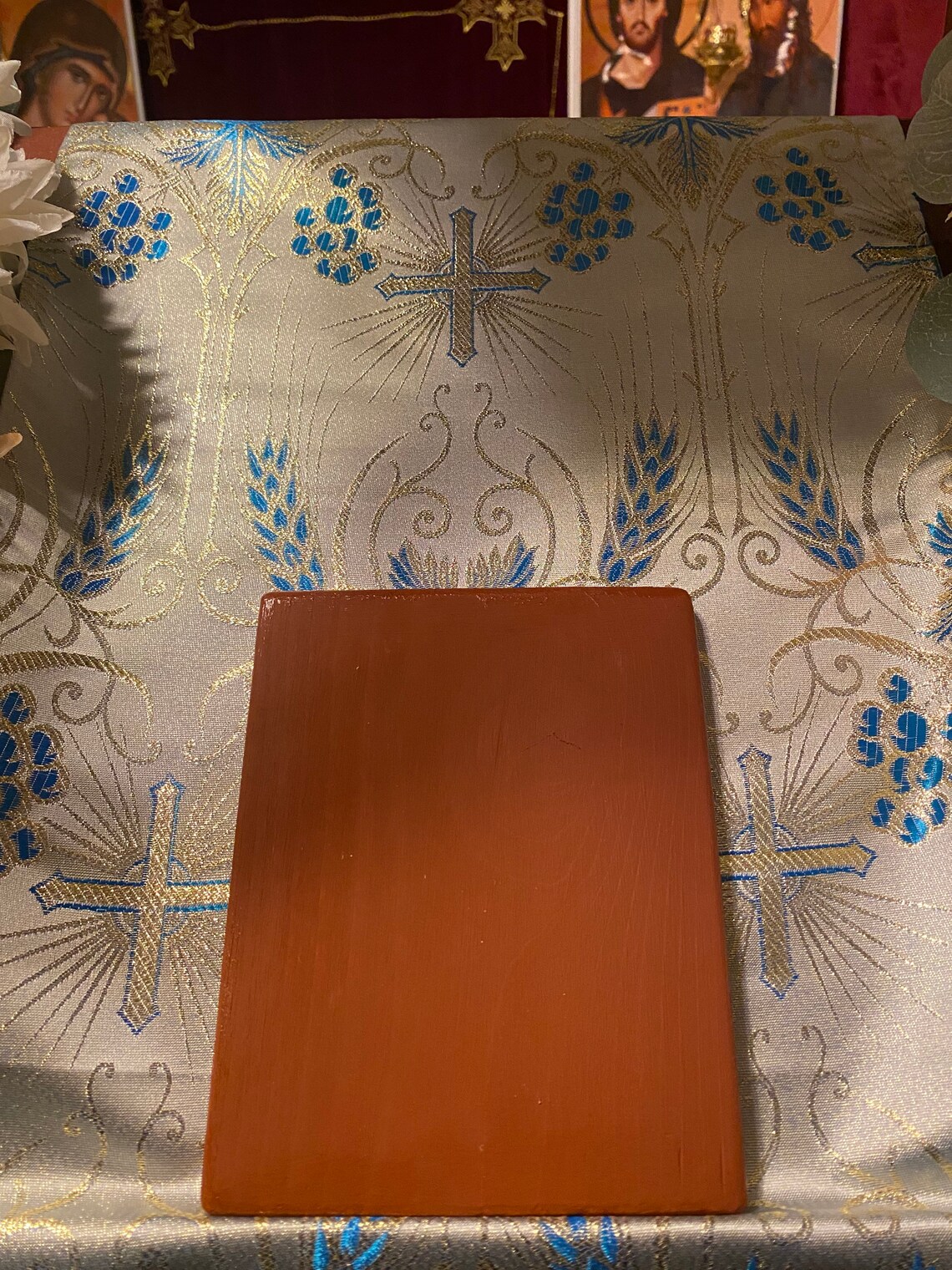 Handmade Mounted Icon St. Cuthbert. Celtic Saints. - Etsy