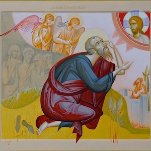 Handmade Mounted Icon | Apostle Paul. St. Paul the Apostle. St. Paul's ...