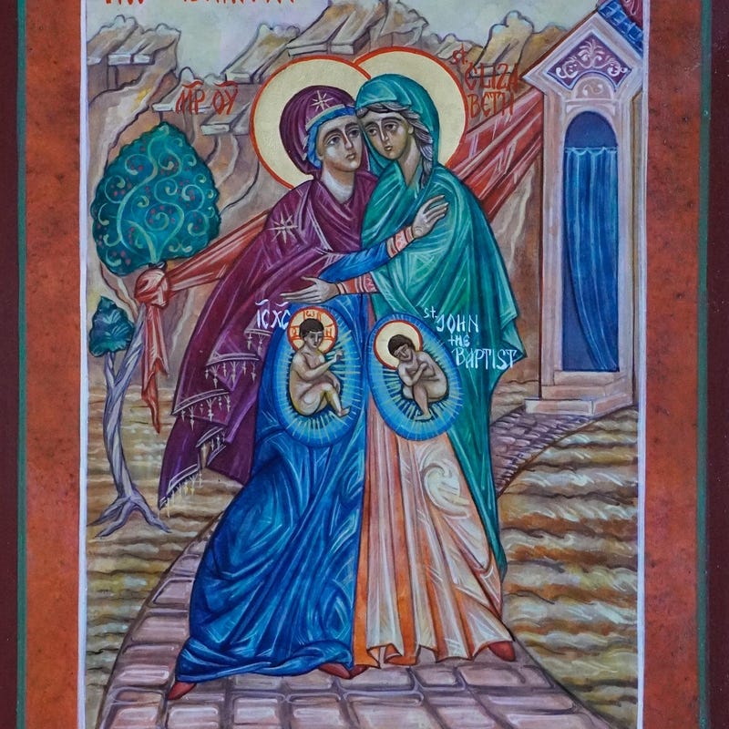 Icons Visitation - Etsy