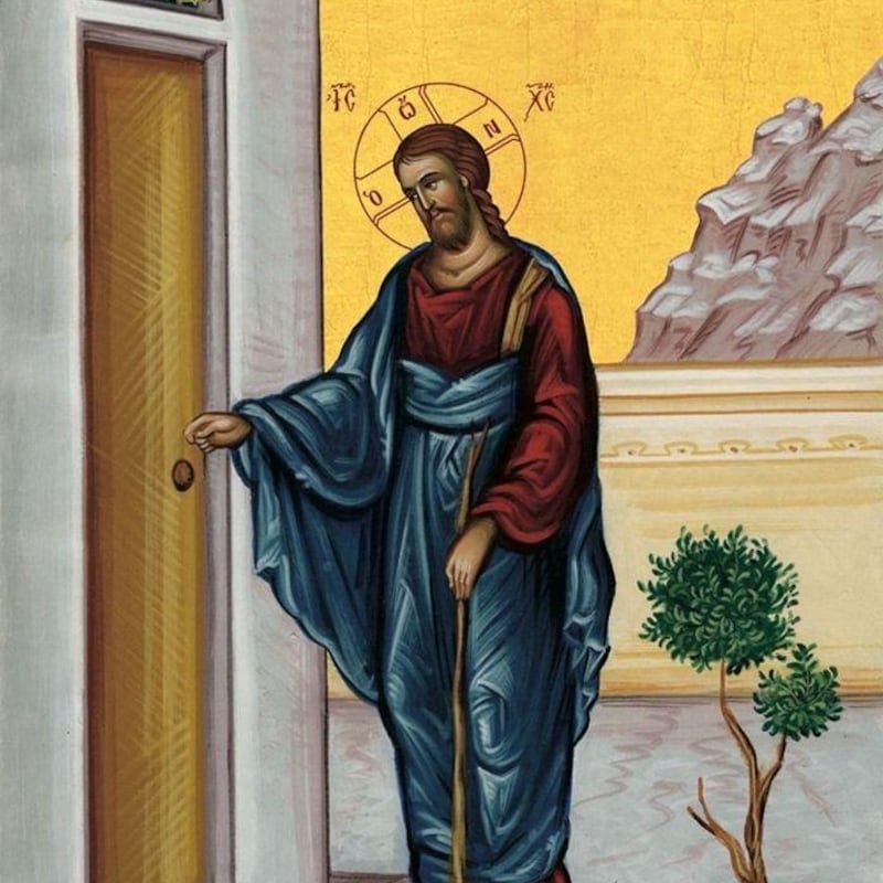 Jesus Knocking Door - Etsy
