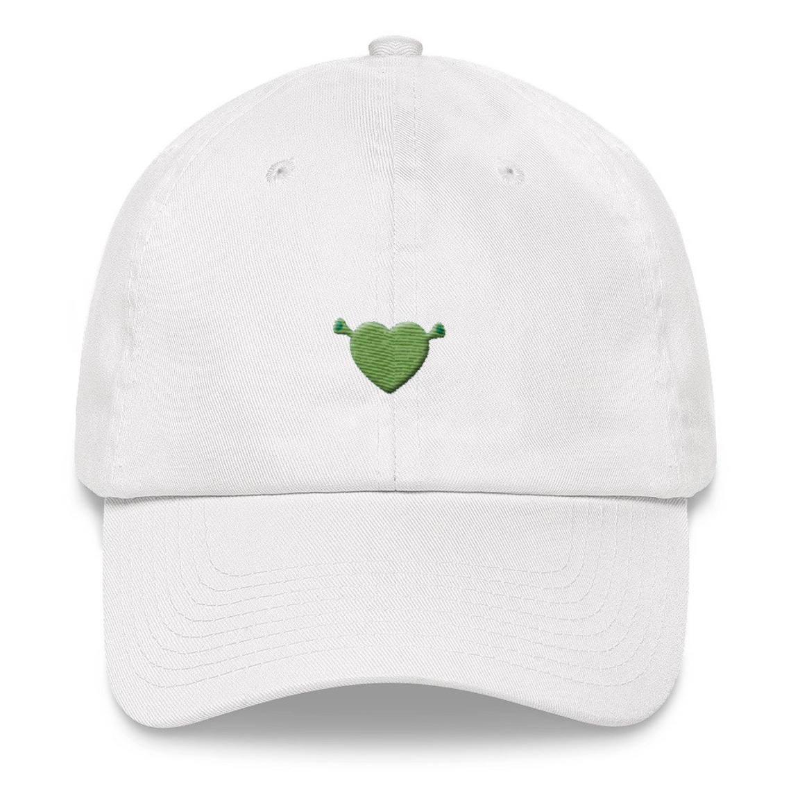 Shart Shrek Heart Embroidered Ballcap | Etsy