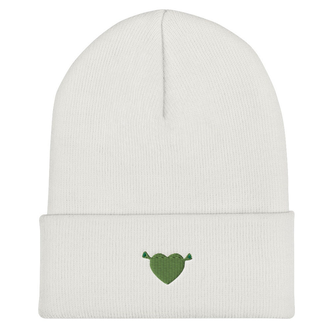 Shart (shrek Heart) Embroidered Beanie - Etsy