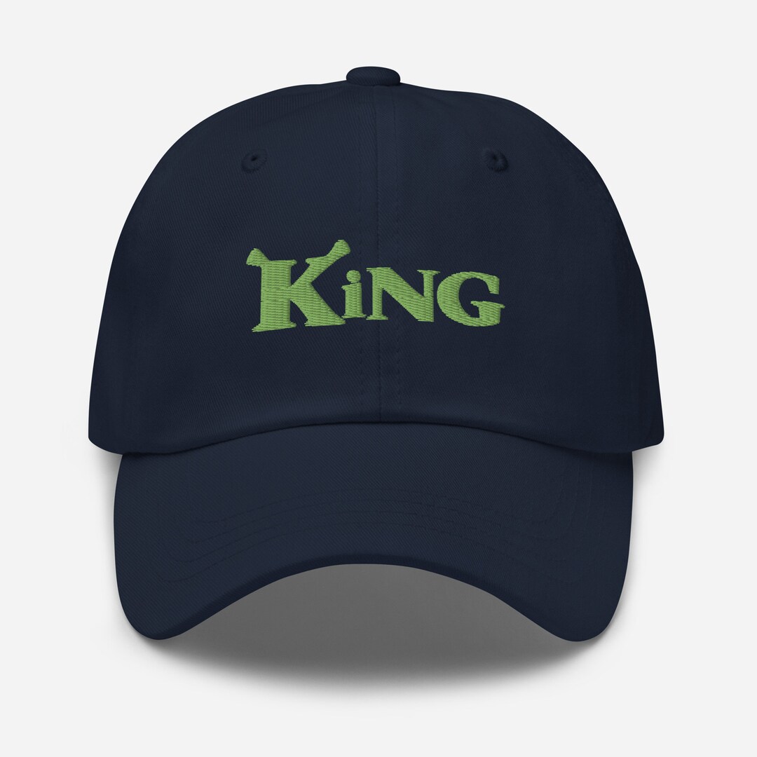 Shrek King Embroidered Ballcap - Etsy