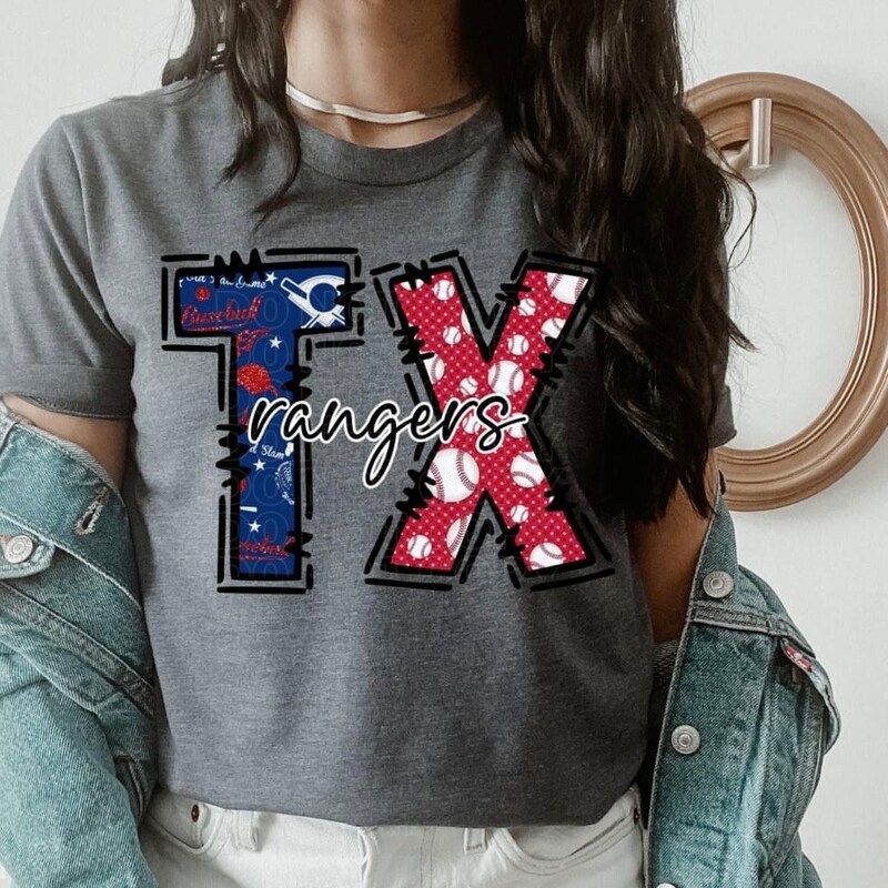 Texas Rangers Shirt - Etsy