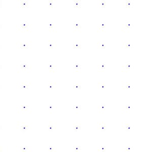 Dot Grid Paper, Blue, 8.5 X 11, 5 per Inch, Printable, Downloadable ...