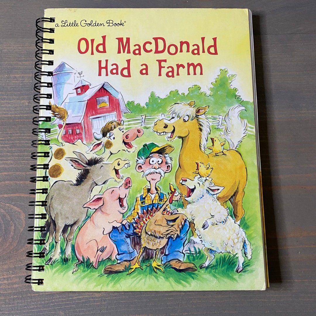Old Macdonald Had A Farm || the Little Golden Book || Journal || Sketch ...