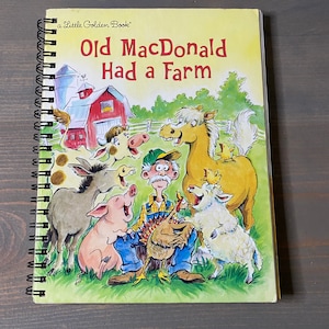 Old Macdonald Had A Farm || the Little Golden Book || Journal || Sketch ...