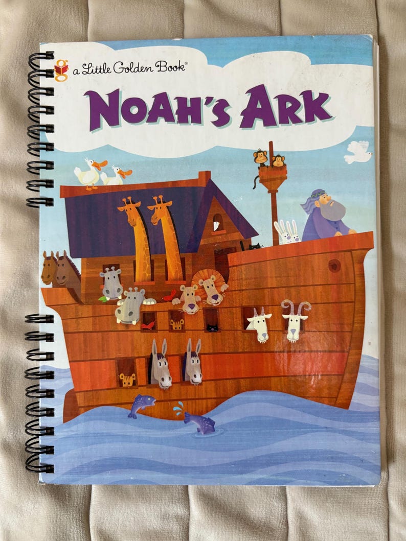 Noah’s Ark || the Little Golden Books || Journal || Sketch Book ...