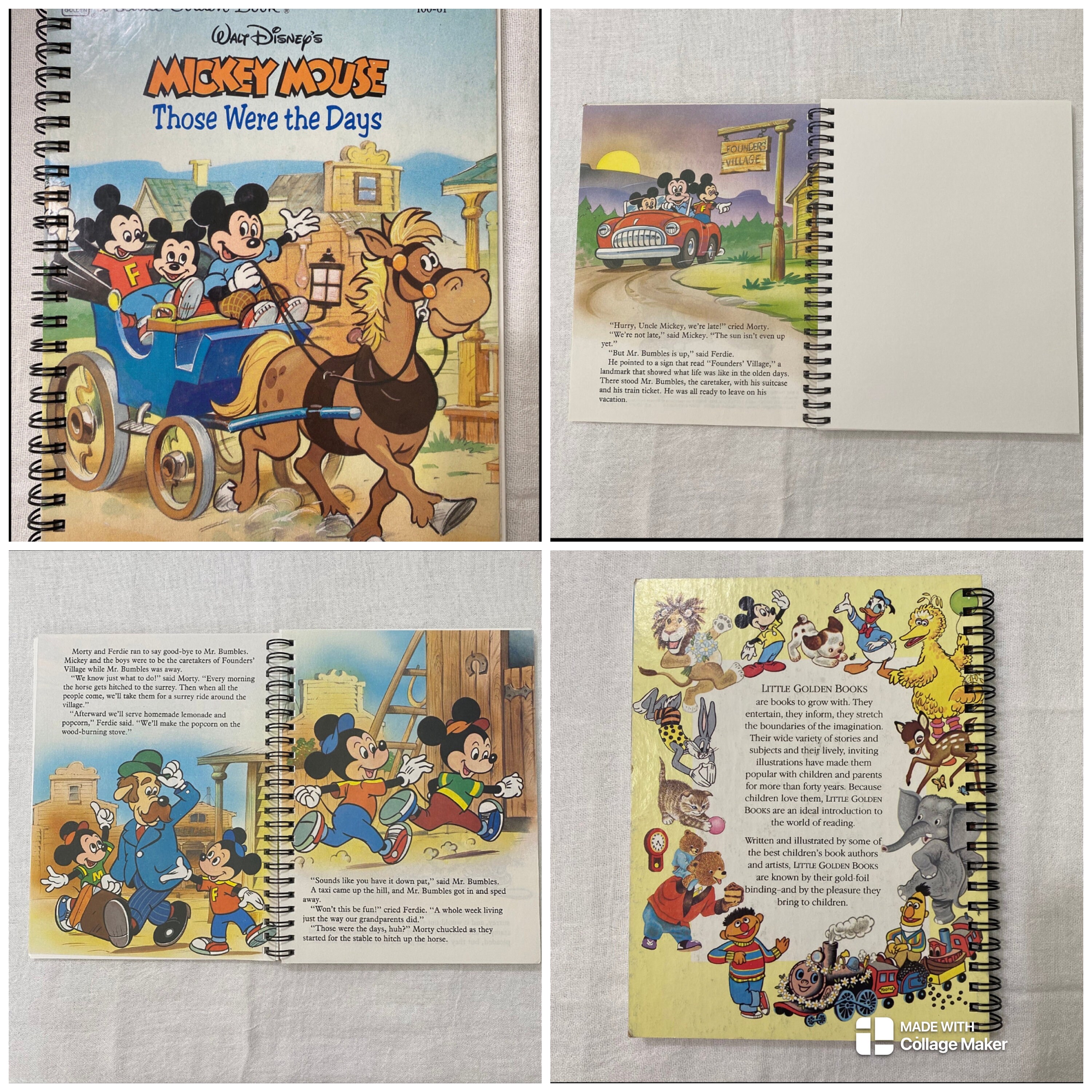 Mickey Mouse | the Little Golden Books | Journal | Sketch Book | Guest ...