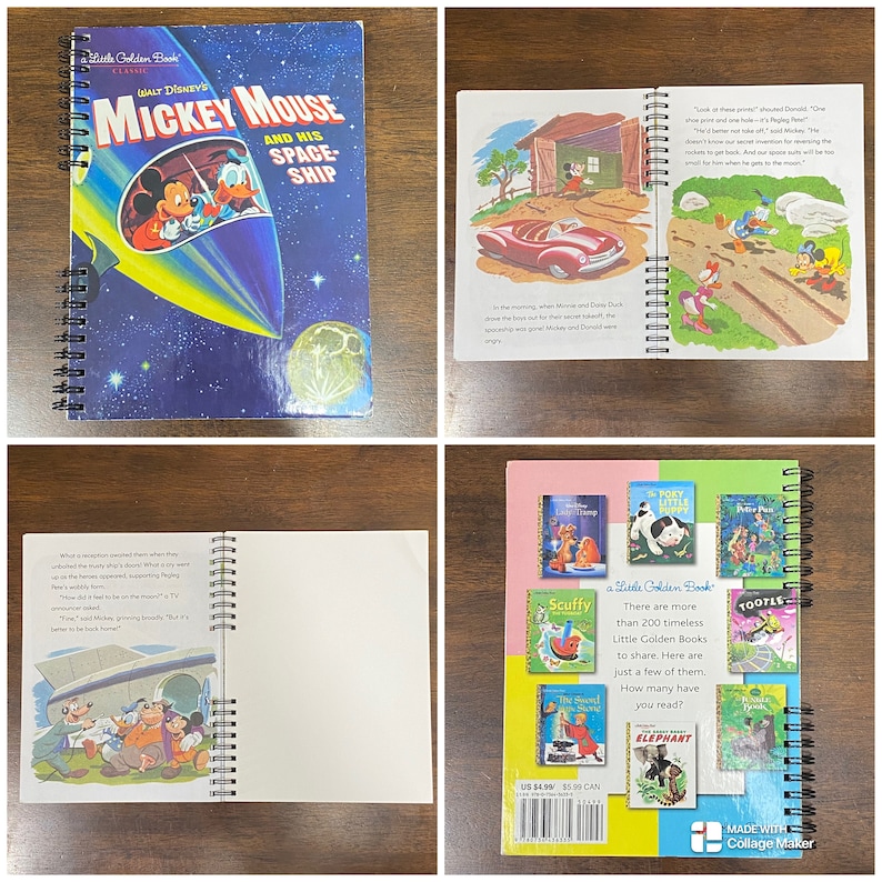Mickey Mouse | the Little Golden Books | Journal | Sketch Book | Guest ...
