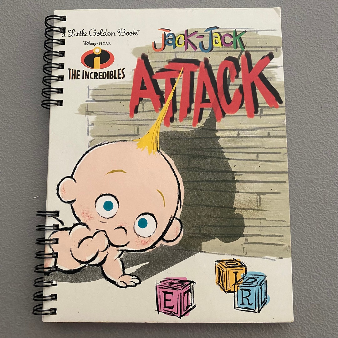 Jack-jack Attack | the Little Golden Books | Journal | Sketch Book ...