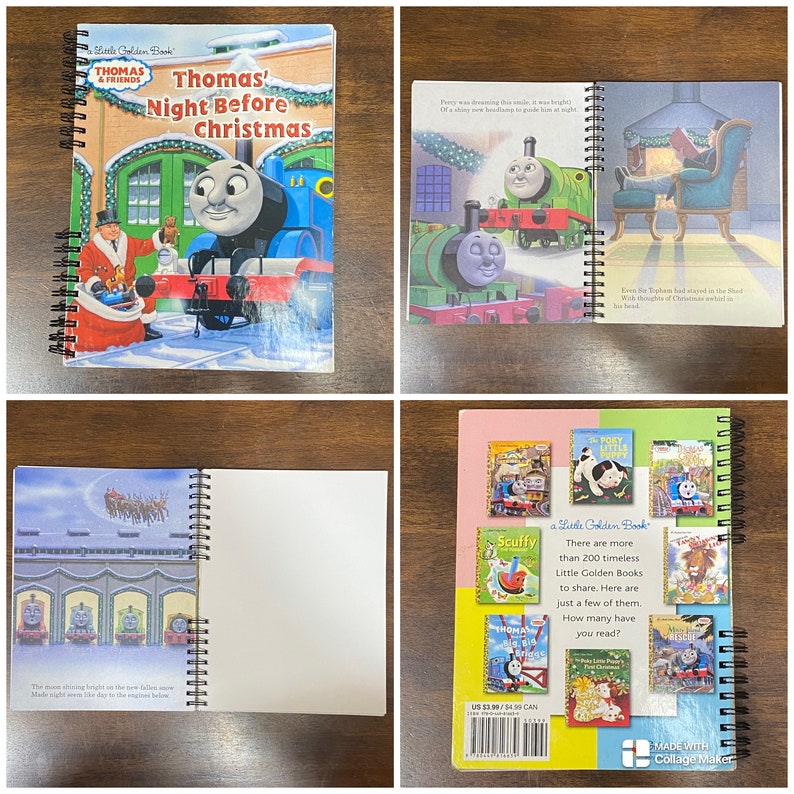 Thomas and Friends || the Little Golden Book || Journal || Sketch Book ...