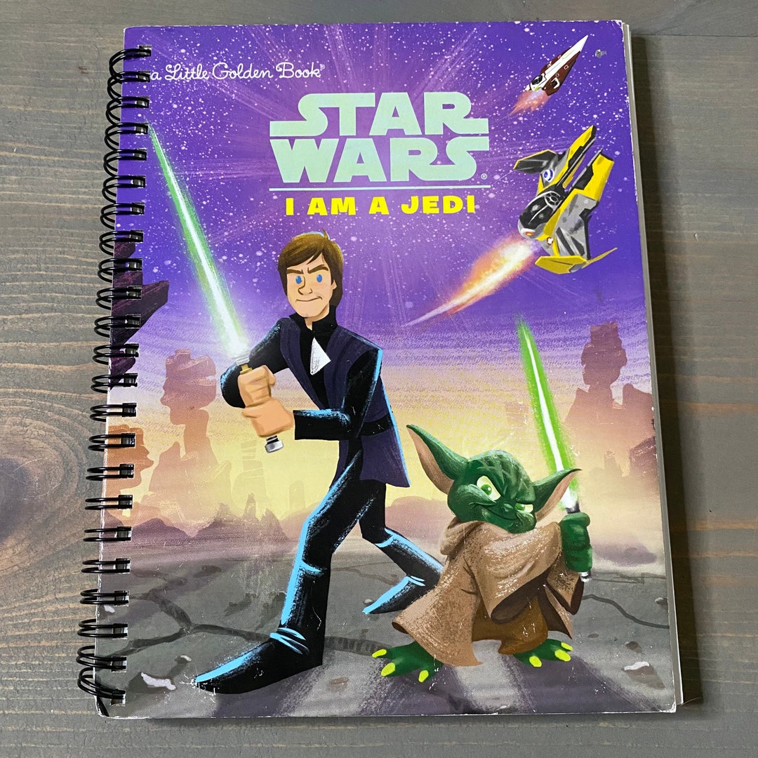 Star Wars: I Am A Jedi the Little Golden Books Journal Sketch Book ...