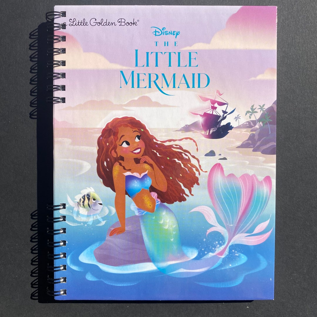 The Little Mermaid Little Golden Books Journal Diary - Etsy