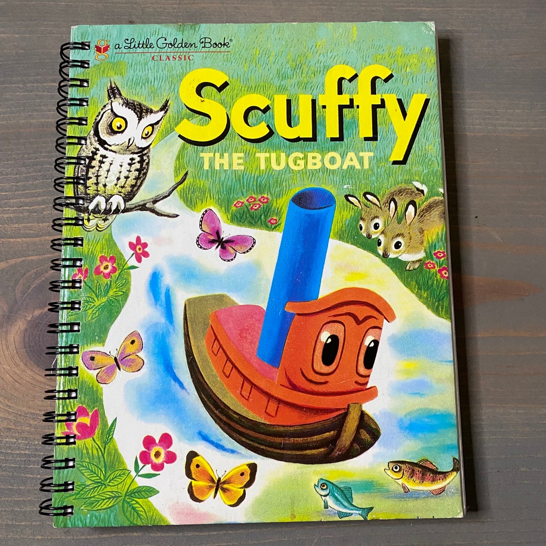 Scuffy the Tugboat || the Little Golden Books || Journal || Sketch Book ...