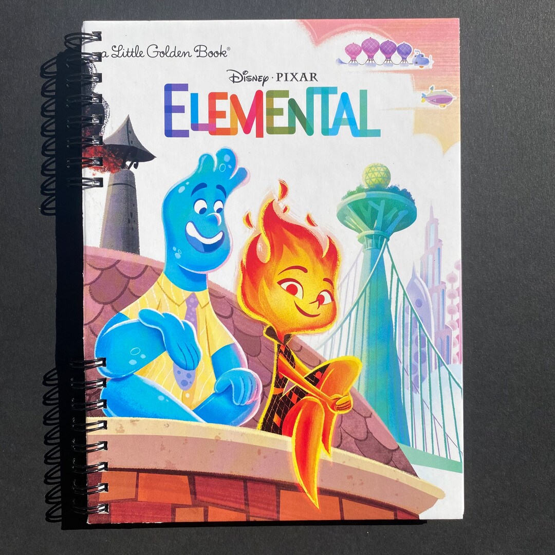 Elemental the Little Golden Books Journal Sketch Book - Etsy