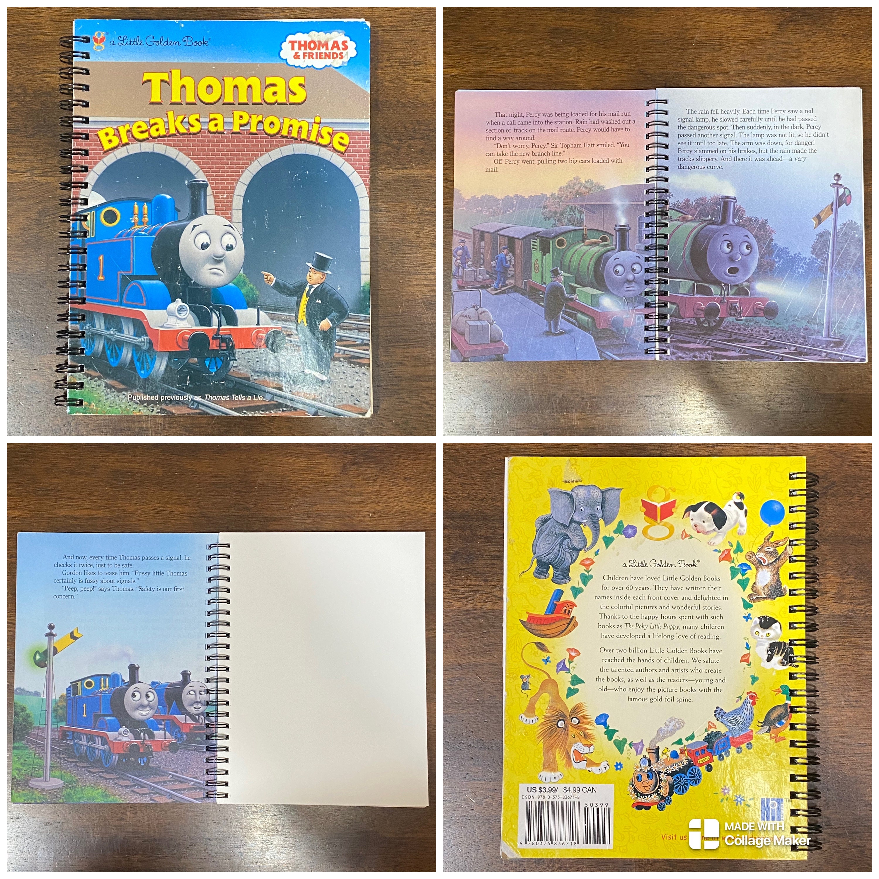 Thomas and Friends || the Little Golden Book || Journal || Sketch Book ...