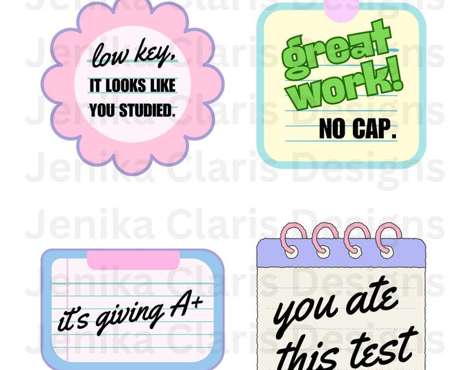 Genz Slang Stickers - Etsy