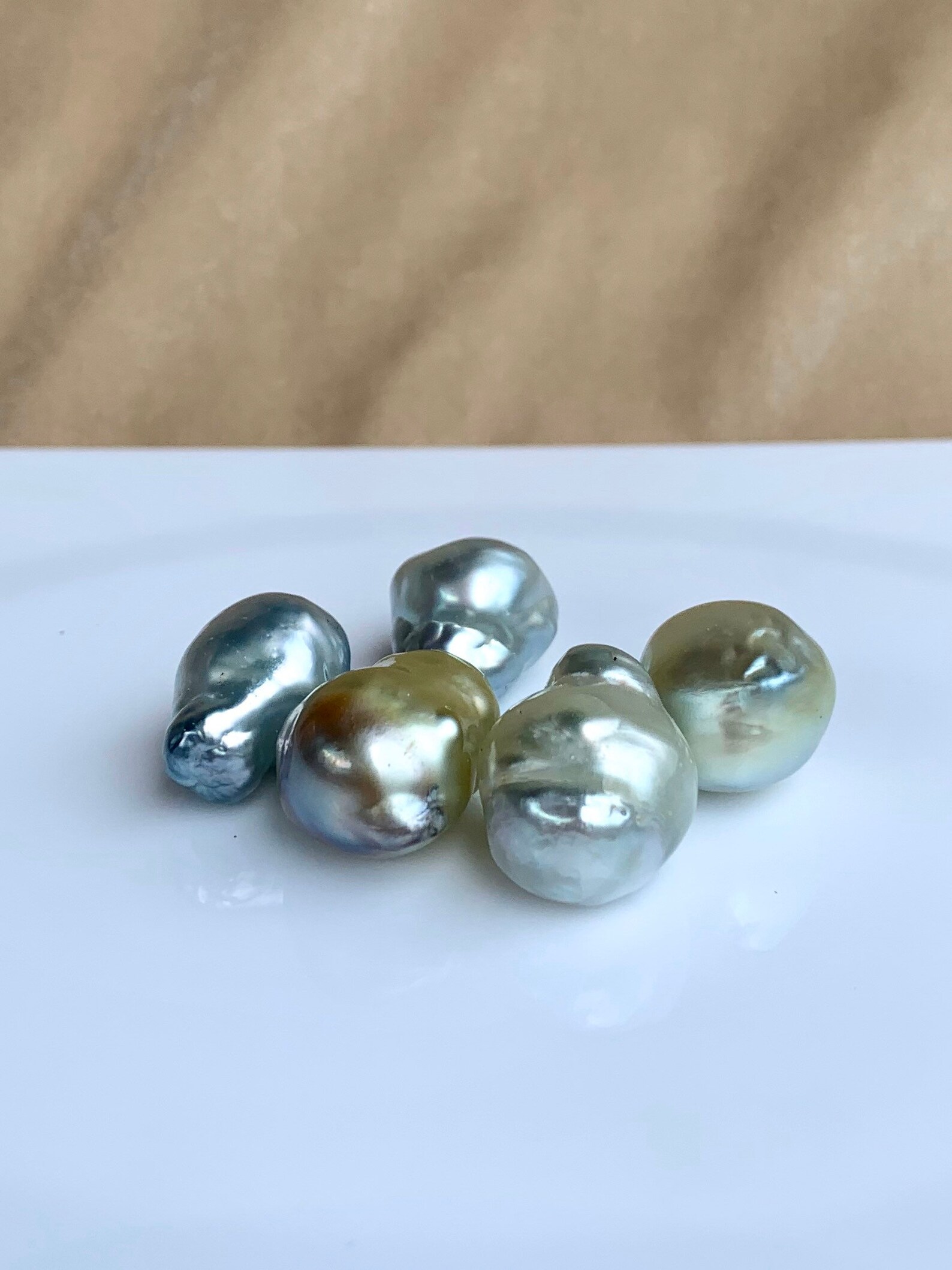 Huge South Sea Pearl in Baroque Shape, 15mm Saltwater Baroque Pearl ...