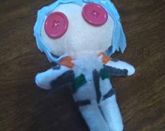 Rei Ayanami Plush - Etsy