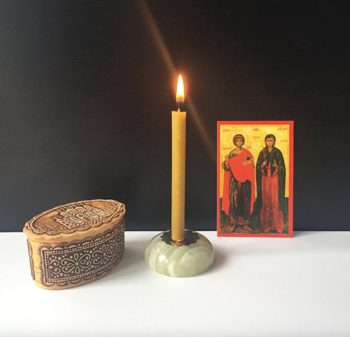 Traditional Orthodox Russian 100% pure beeswax candles | Etsy