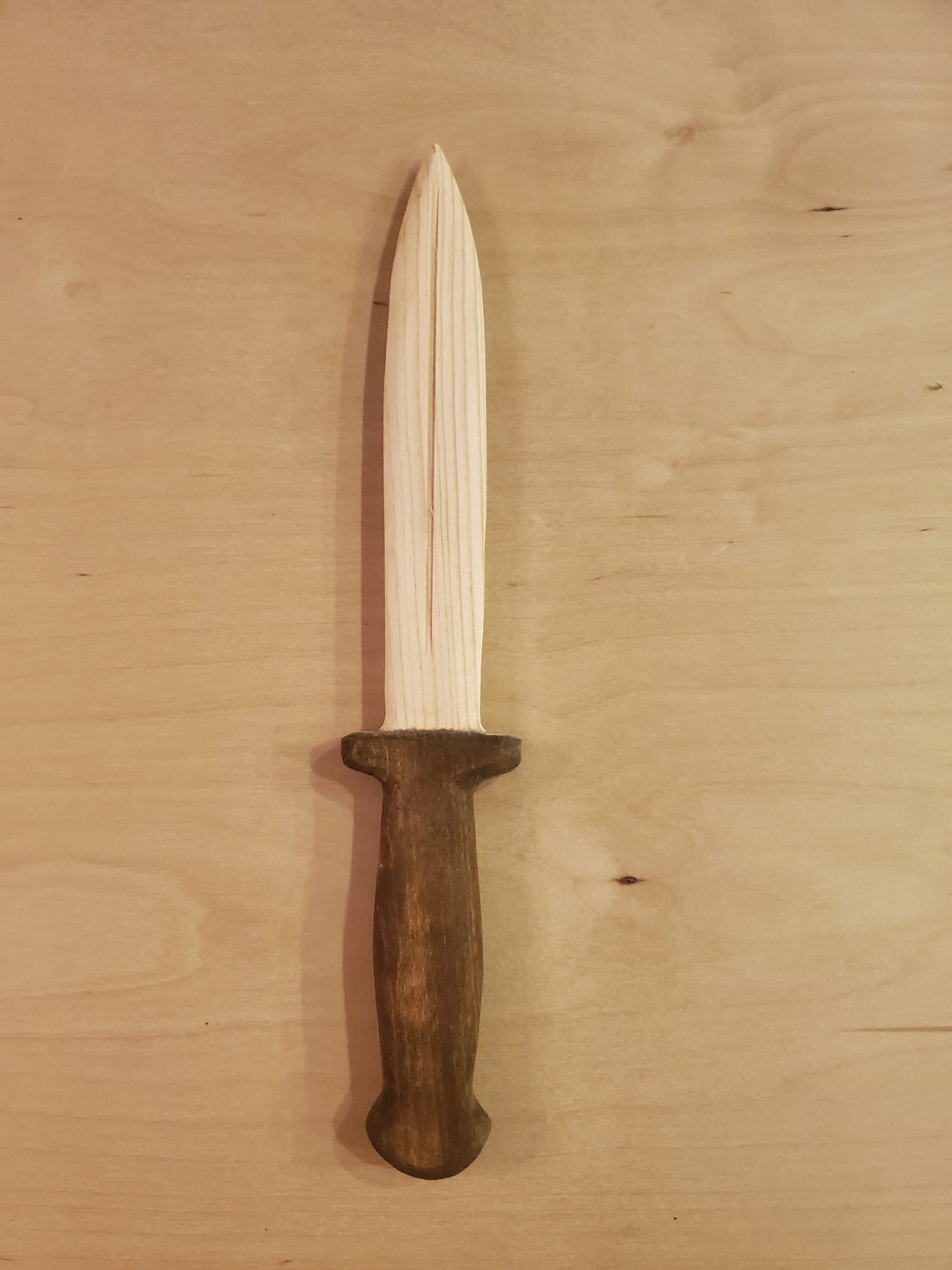 Wood Dagger - Etsy