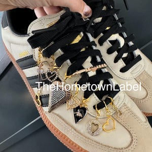 Shoe Charms, Shoe Lace Charms, Gold Charms, Charms for Shoes, Shoelace ...