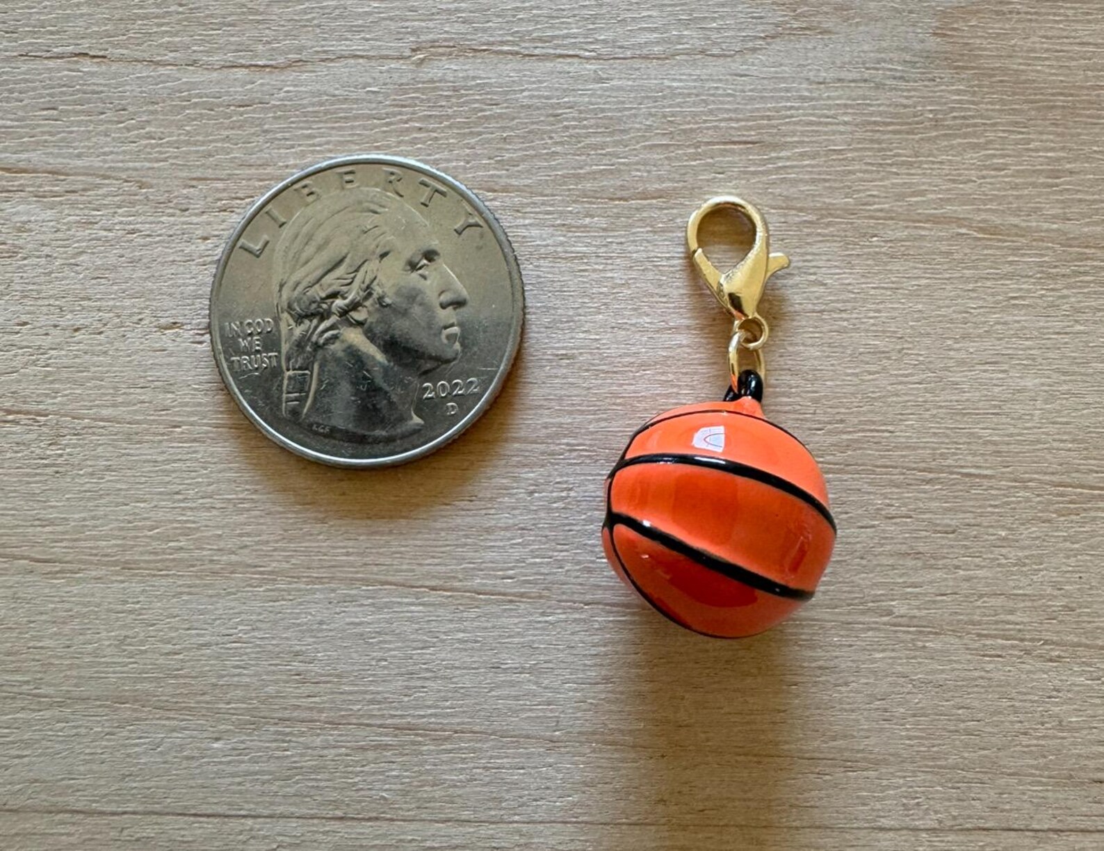 Orange Spirit Keychain Ribbon Key Fob Bag Accessory Backpack Keychain ...