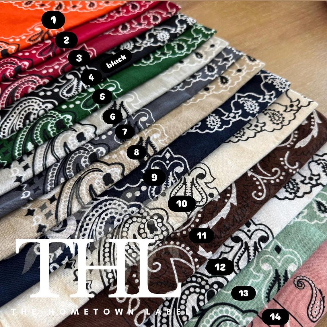 Bandana Necklace | DIY BANDANA NECKLACE | Bandana| Ready to Use Bandana ...