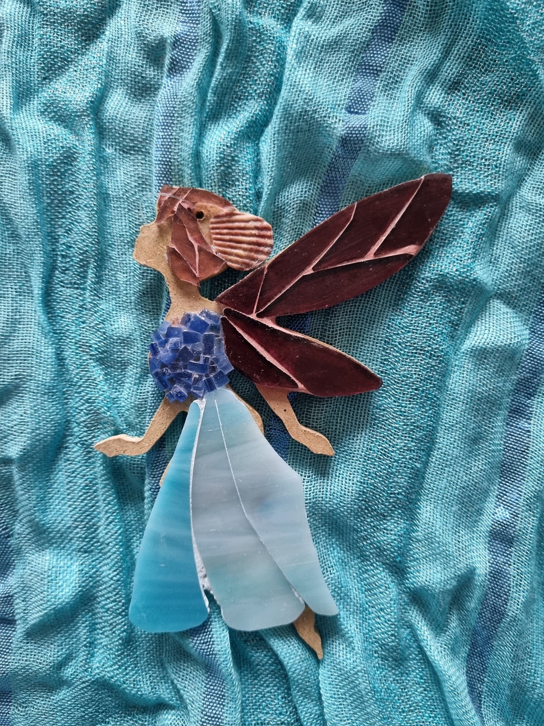 Blue Green and Pink Fairies of Your Choice Ocean - Etsy