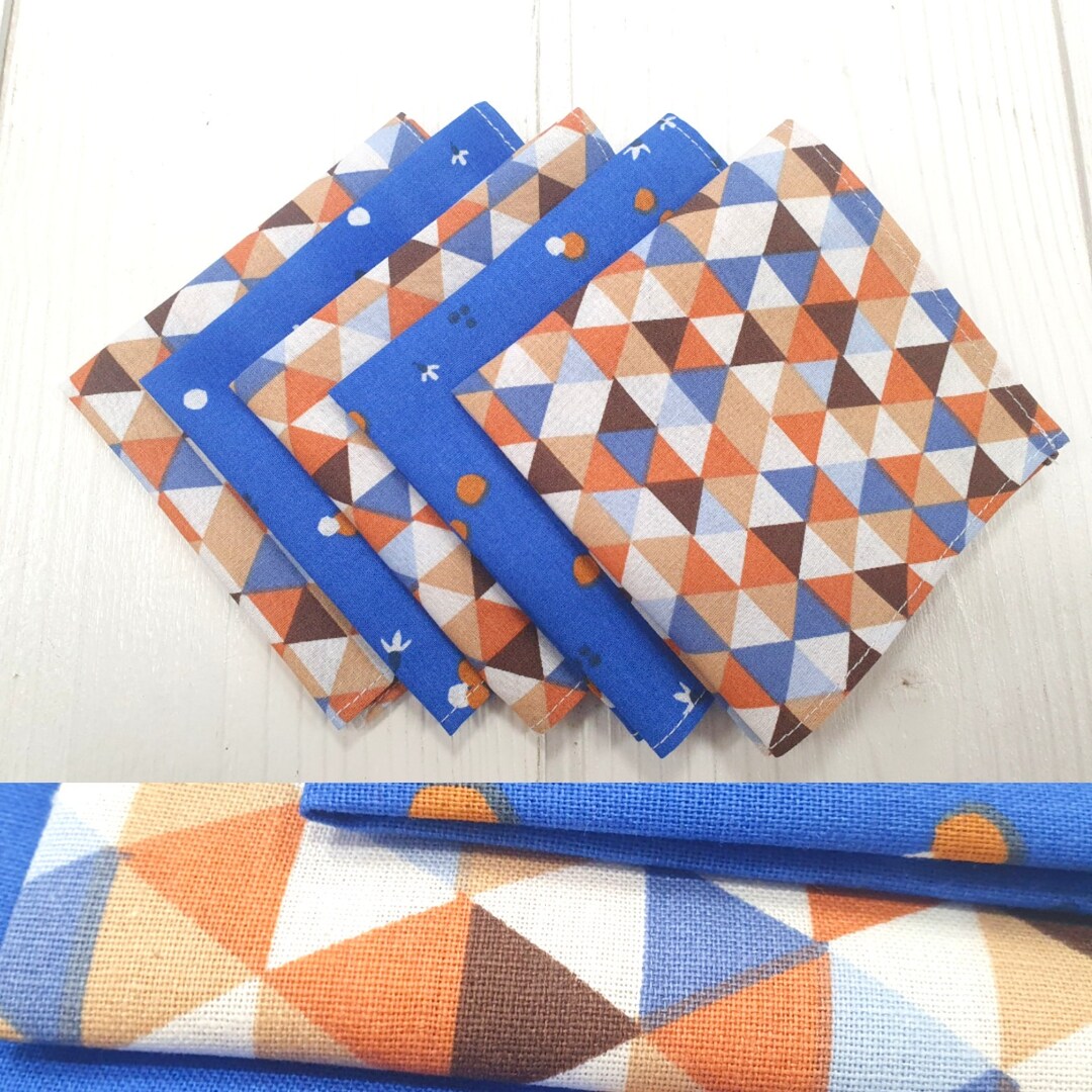 Zero Waste Washable and Reusable Cotton Fabric Handkerchiefs - Etsy