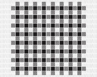 Buffalo check svg | Etsy