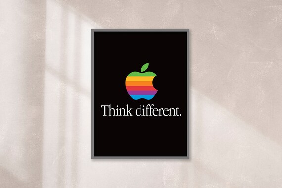 Retro Apple Logo Wallpaper