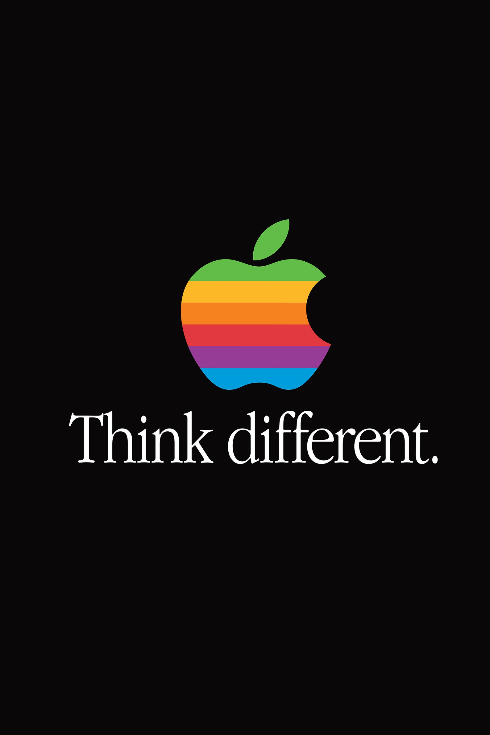 Think Different Digital Download Poster Apple logo | Etsy