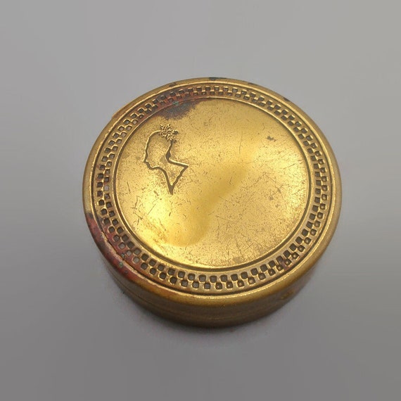 Armand Gold Rouge Compact, Cold Cream Powder, Antique… - Gem