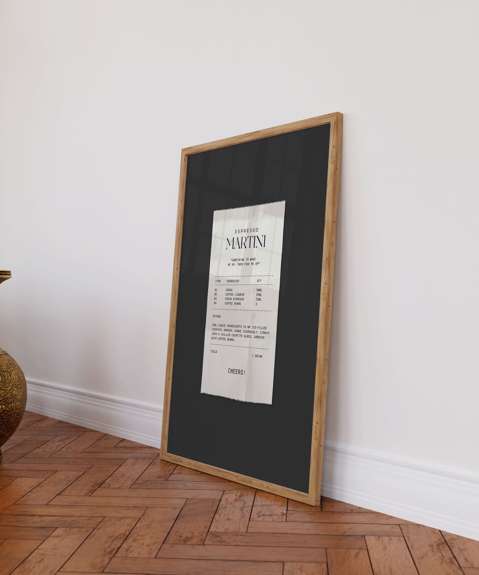 Espresso Martini Print Physical Print Trendy Print - Etsy