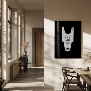 Angel Number 777 Poster | DIGITAL DOWNLOAD PRINT | 777 Luck ...