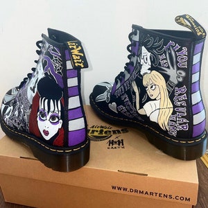Custom Painted Doc Martens Dr Martens Personalised One of A Kind - Etsy