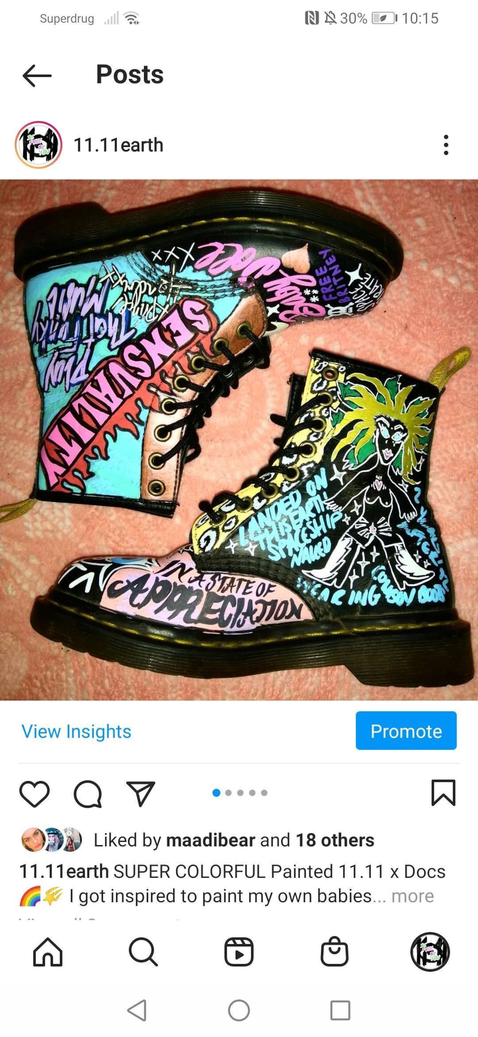 Custom Painted Doc Martens Dr Martens Personalised One of A | Etsy