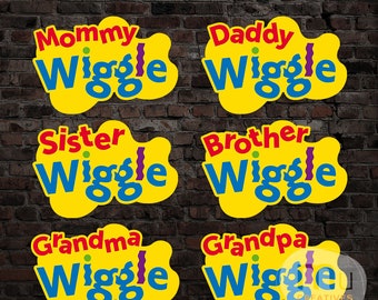 The Wiggles Logo Svg - Etsy Canada