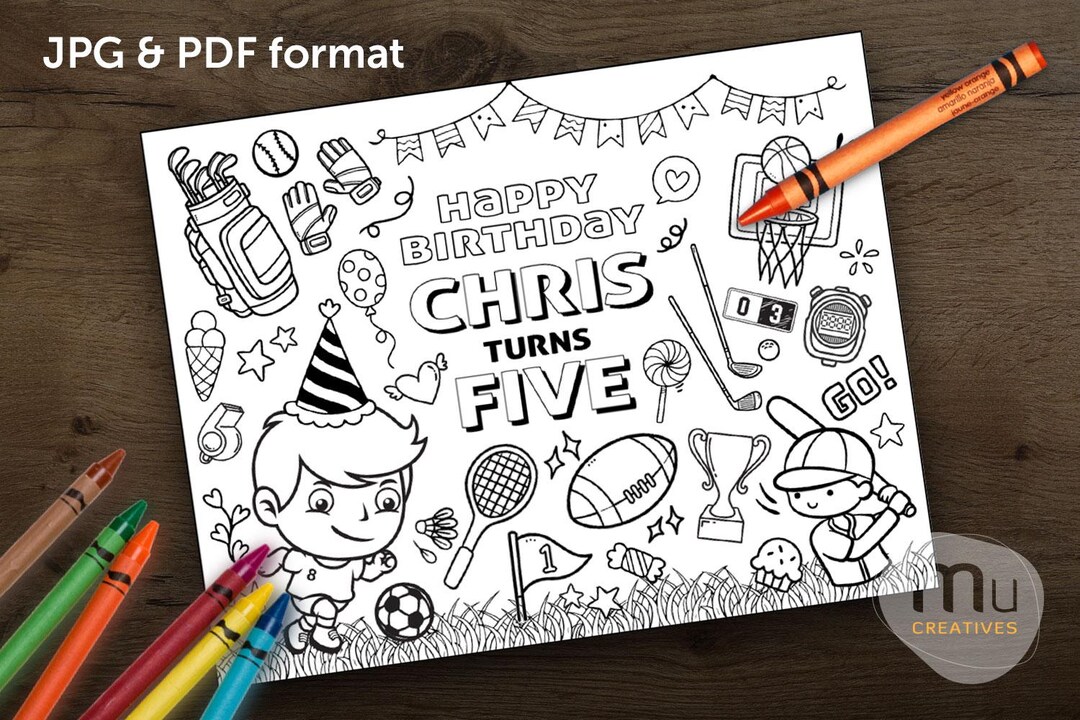 Print-it-yourself (digital Copy), Personalised Photo Digital Coloring ...