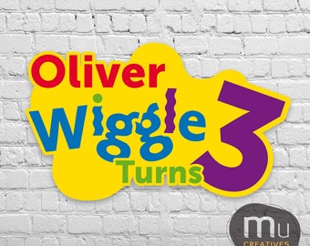Wiggles Logo Sign | Etsy Australia